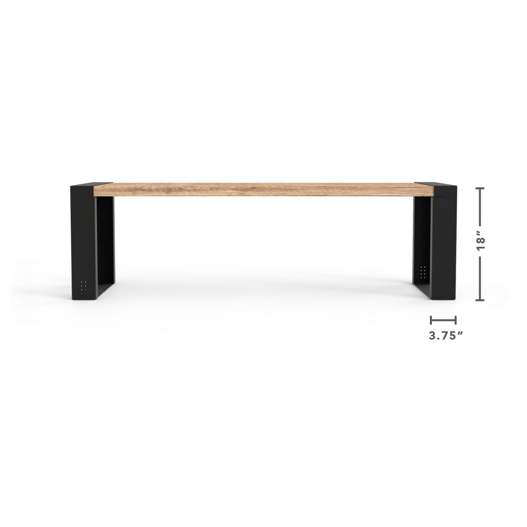 DIY Bench Kit for 2x6 Wood Posts | Modern Muskoka Collection | Toja ...